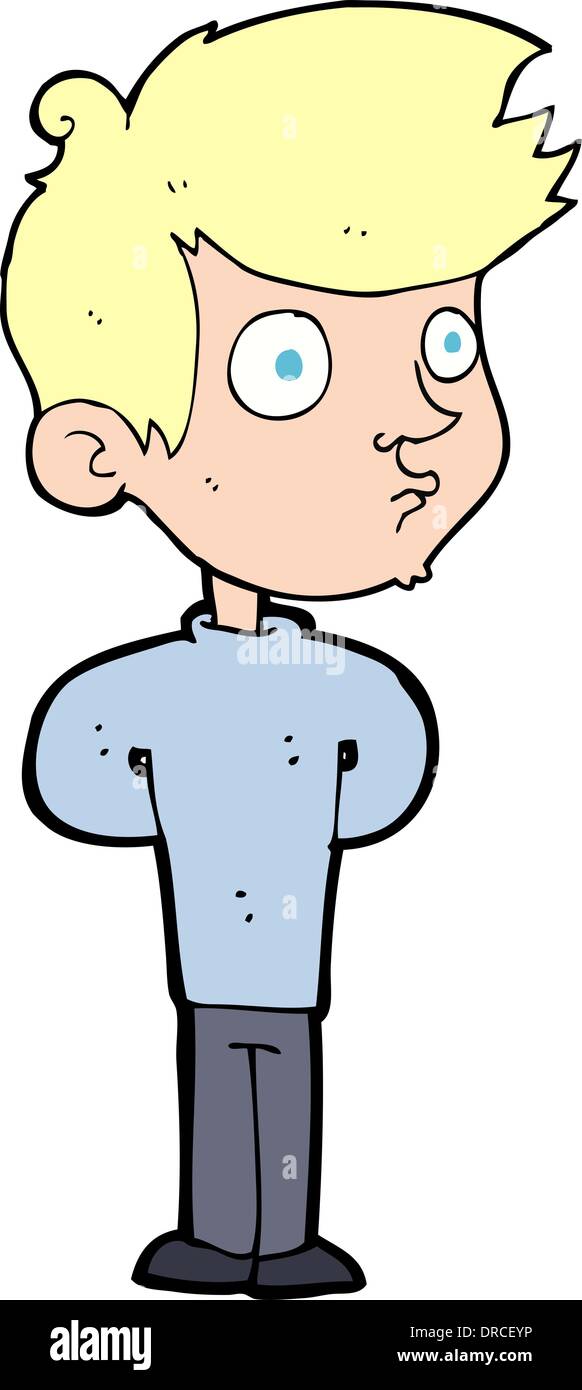 cartoon boy staring Stock Vector Image & Art - Alamy