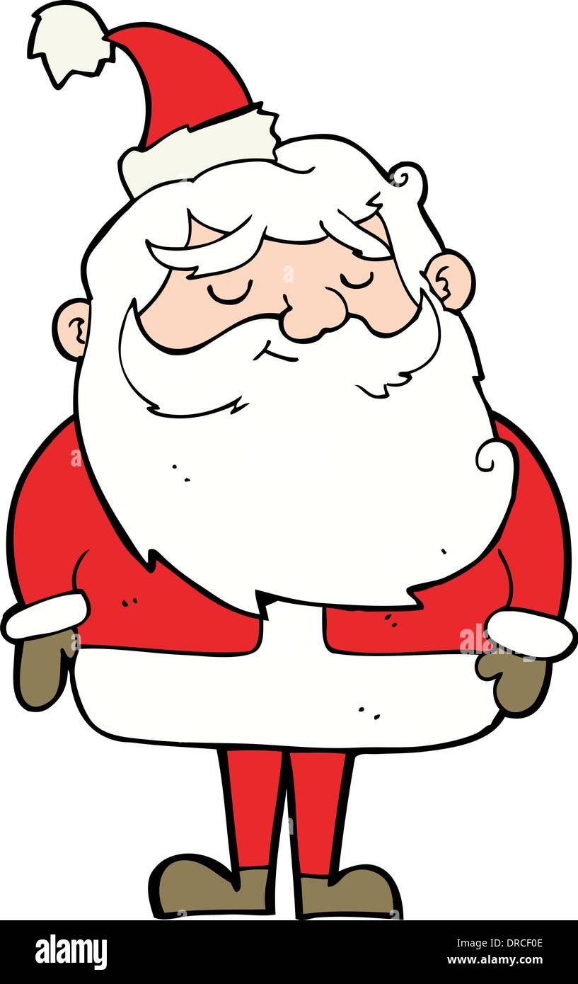 cartoon santa claus Stock Vector Image & Art - Alamy