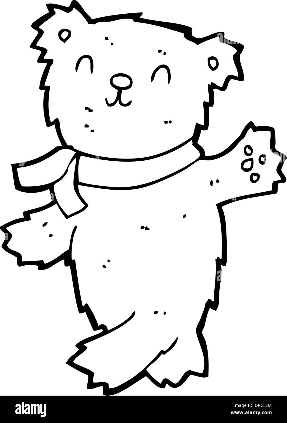 cartoon waving teddy bear Stock Vector Image & Art - Alamy