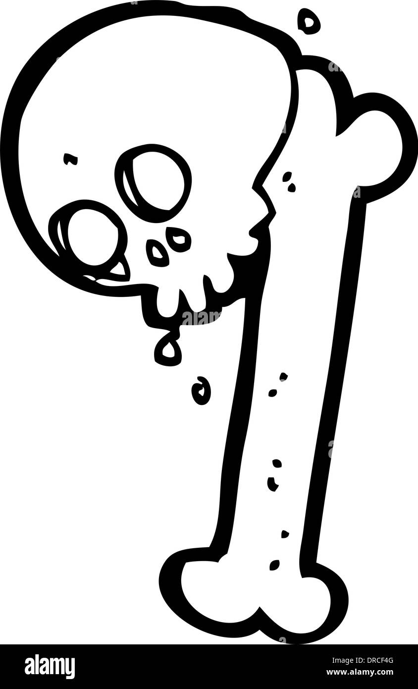 cartoon halloween bone number Stock Vector Image & Art - Alamy