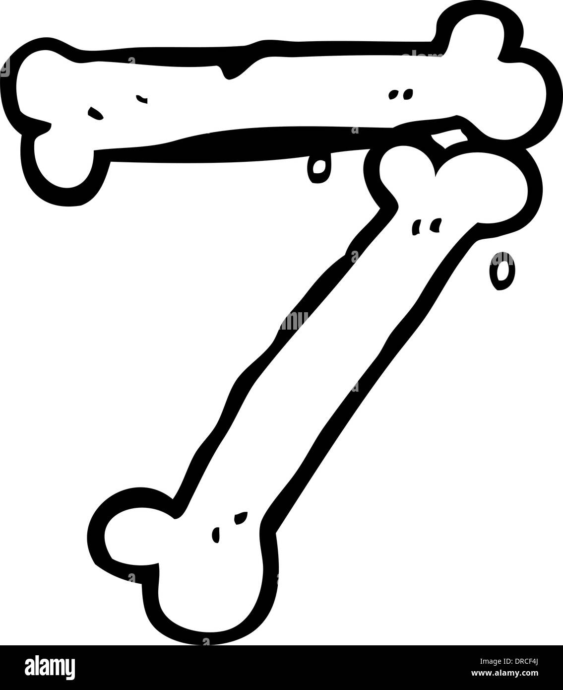 cartoon halloween bone number Stock Vector Image & Art - Alamy