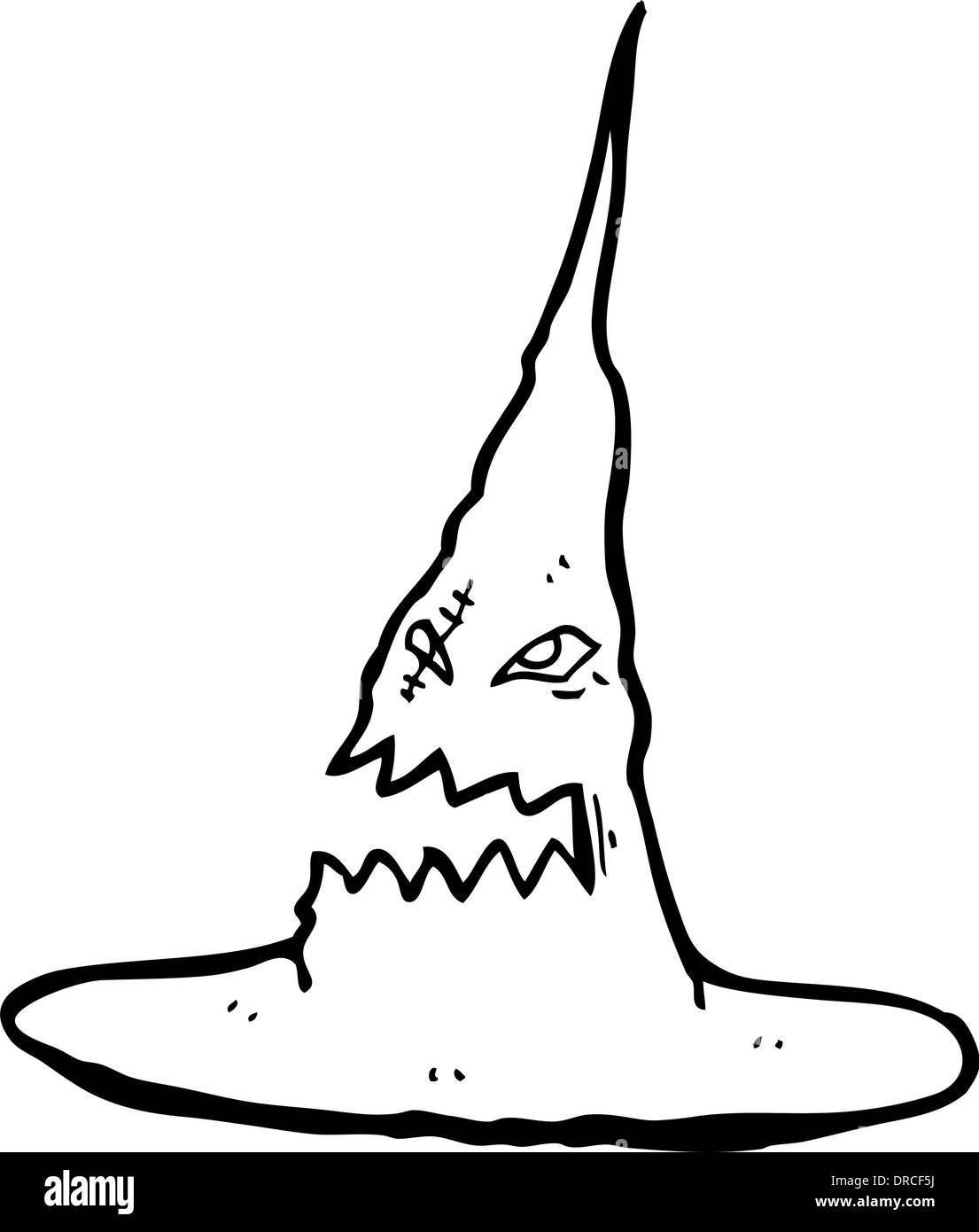 cartoon spooky witches hat Stock Vector Image & Art - Alamy