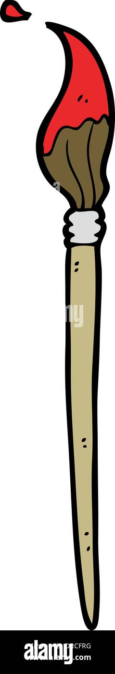 cartoon artist's brush Stock Vector Image & Art - Alamy