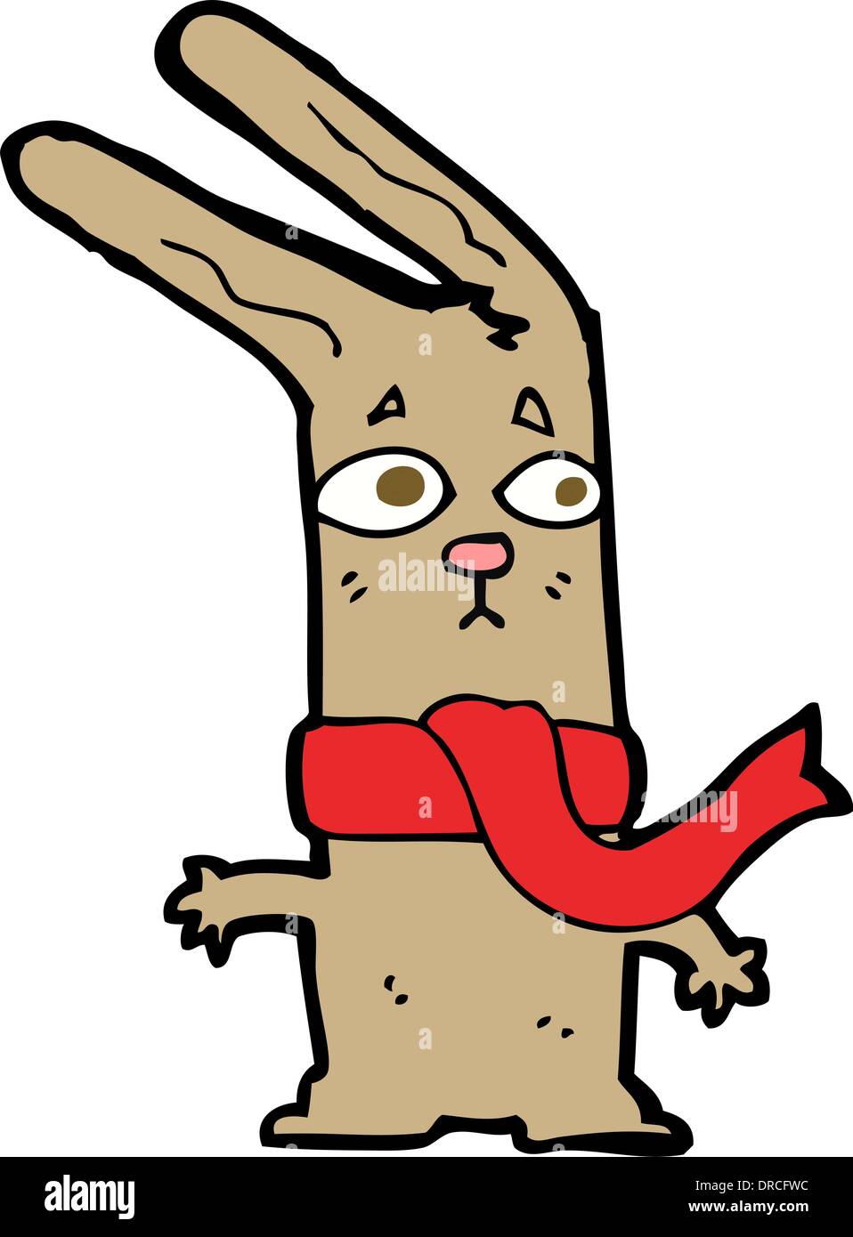 Unhappy rabbit Stock Vector Images - Alamy