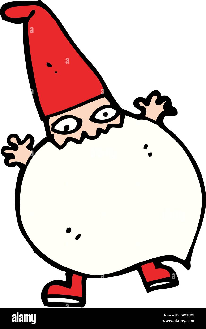 cartoon tiny santa Stock Vector Image & Art - Alamy