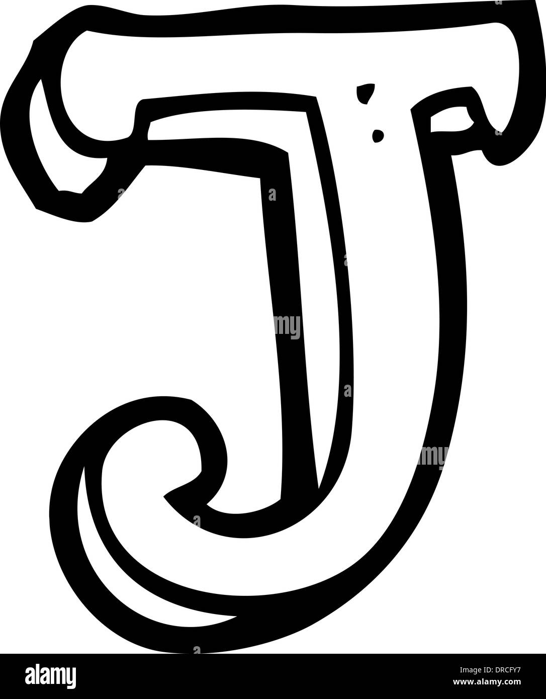 cartoon letter J Stock Vector Image & Art - Alamy