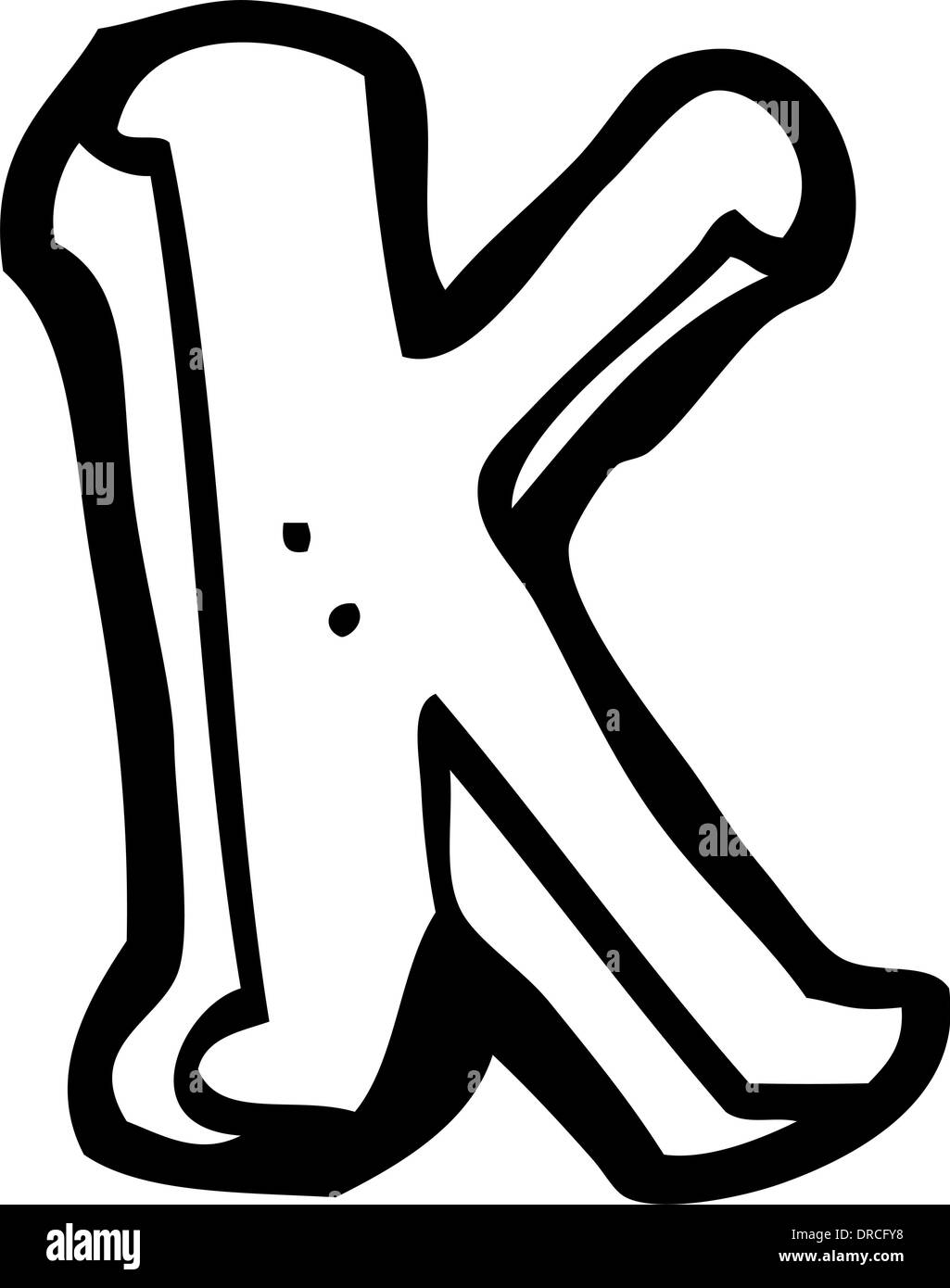 cartoon letter K Stock Vector Image & Art - Alamy