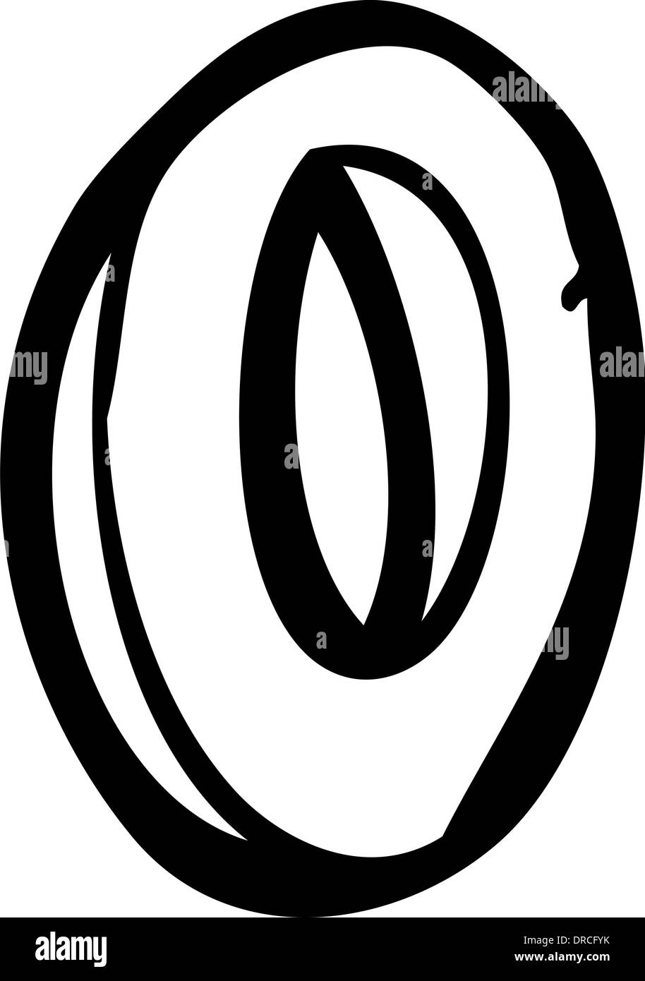 cartoon letter O Stock Vector Image & Art - Alamy