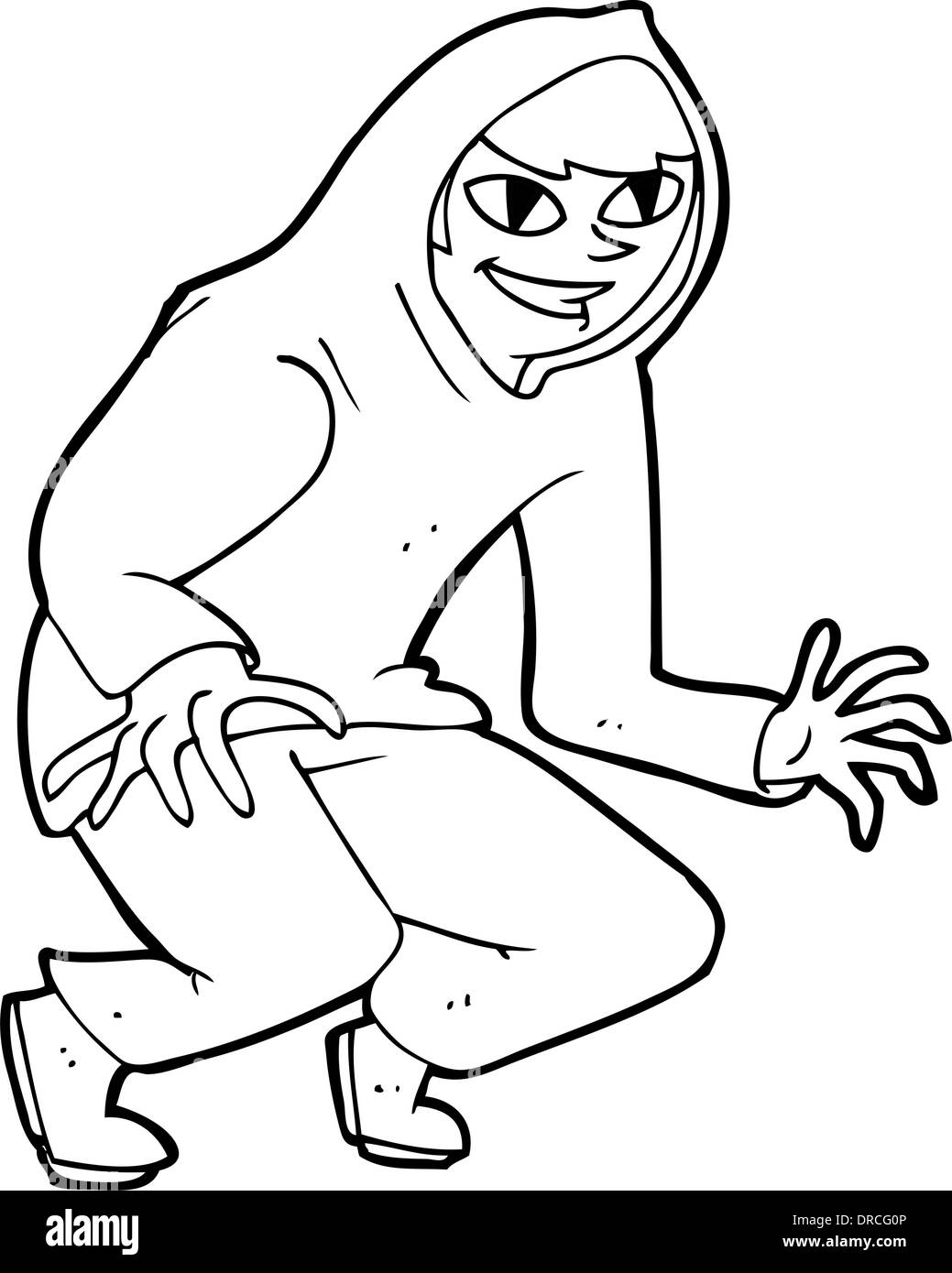 Cute cheerful boy in Black and White Stock Photos & Images - Alamy