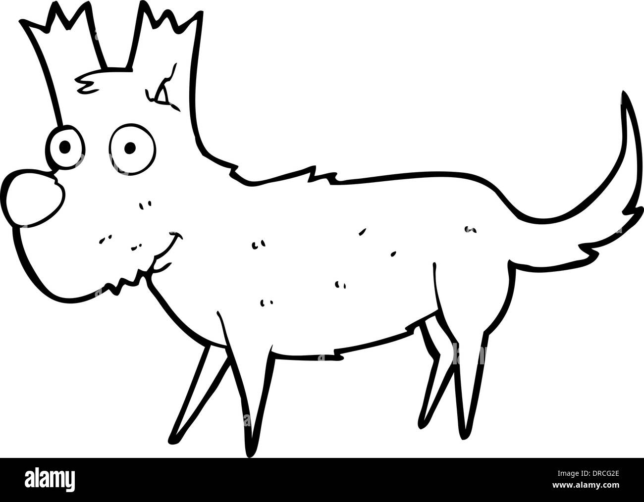 Cute animals little cartoon Black and White Stock Photos & Images - Alamy