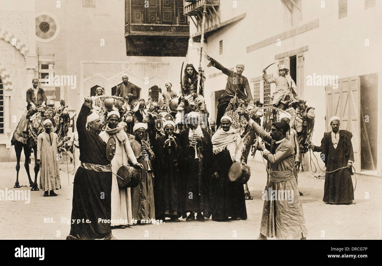 Egypt - Marriage Procession Stock Photo - Alamy