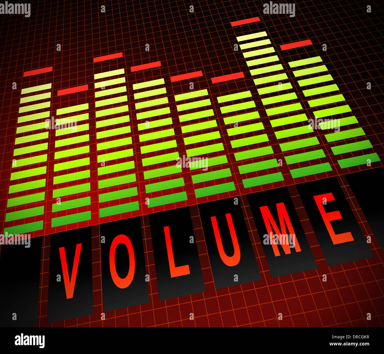 Volume bars hi-res stock photography and images - Alamy