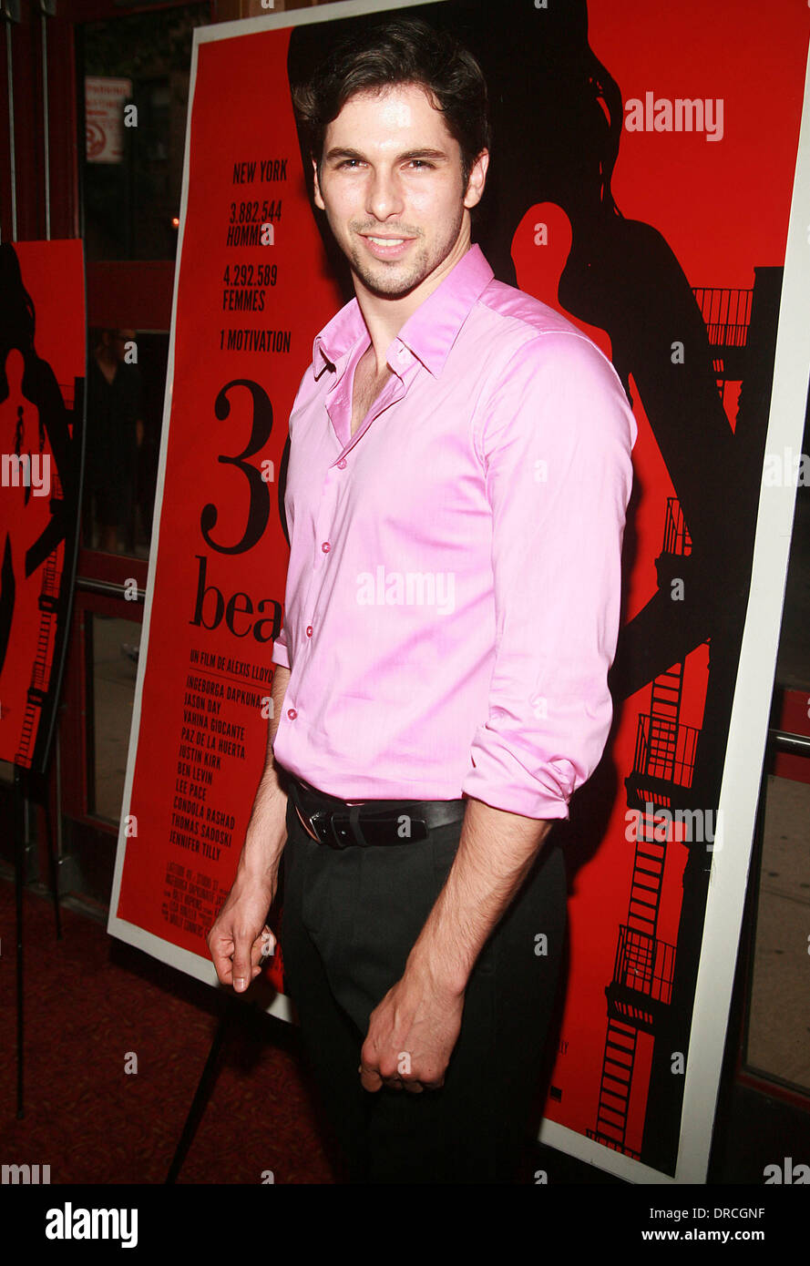 Jason Day attending the New York premiere of '30 Beats' held at Village ...