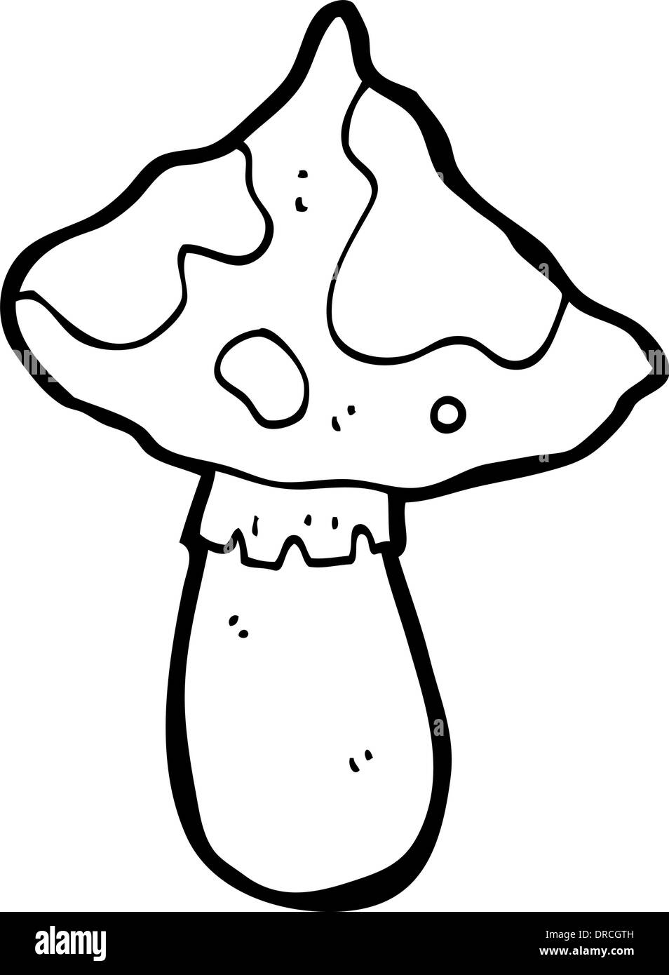 Poisonous Toadstool Black and White Stock Photos & Images - Alamy