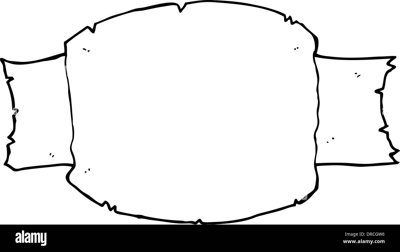 cartoon scroll banner Stock Vector Image & Art - Alamy