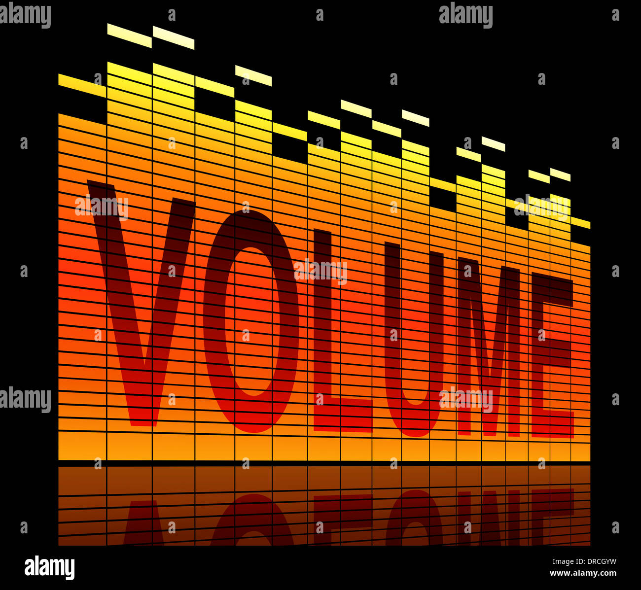 Volume bars hi-res stock photography and images - Alamy