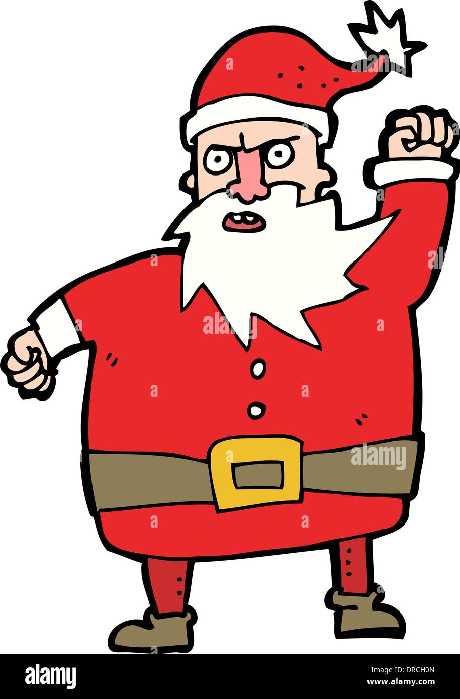 cartoon santa claus Stock Vector Image & Art - Alamy