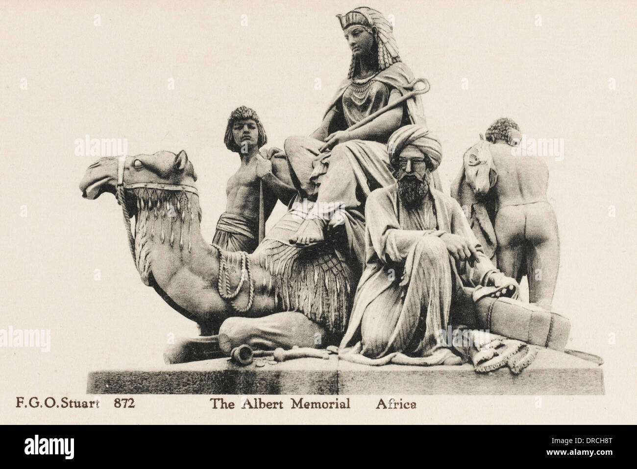 The Albert Memorial - Statue Detail (1 of 2 Stock Photo - Alamy