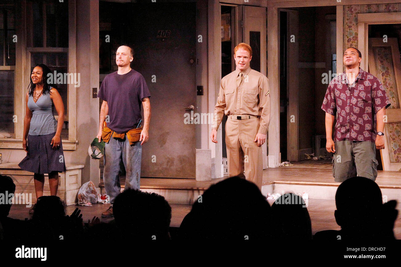 Crystal A. Dickinson, Frank Wood, Brendan Griffin and Damon Gupton ...