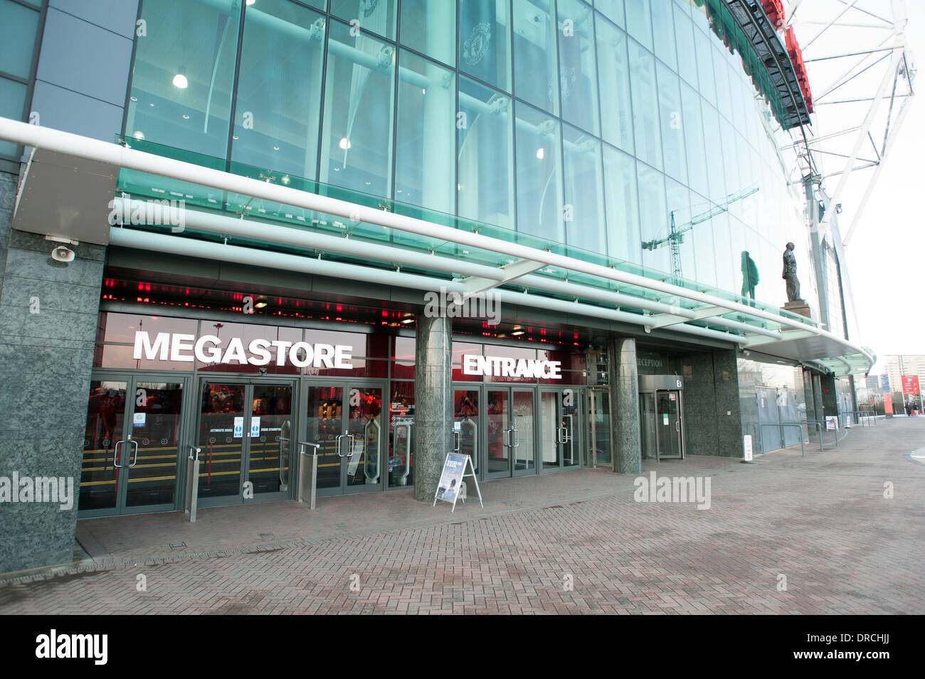 Megastore. Old Trafford Stock Photo - Alamy