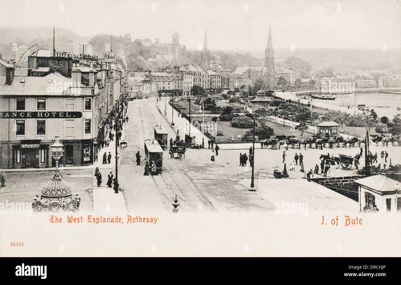 Rothesay esplanade hi-res stock photography and images - Alamy
