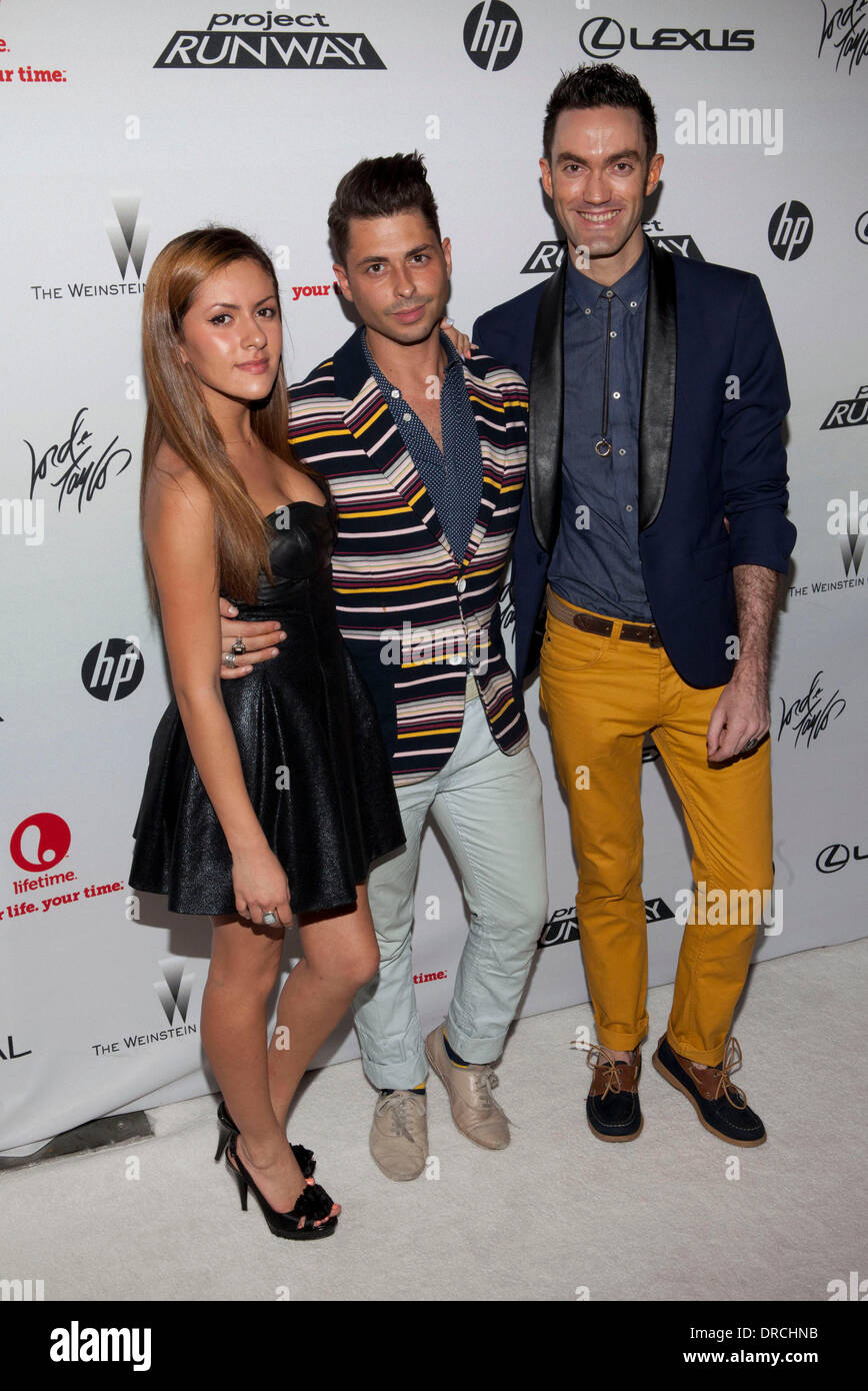 Guests Project Runway 10th Anniversary Party at On The High Line New ...