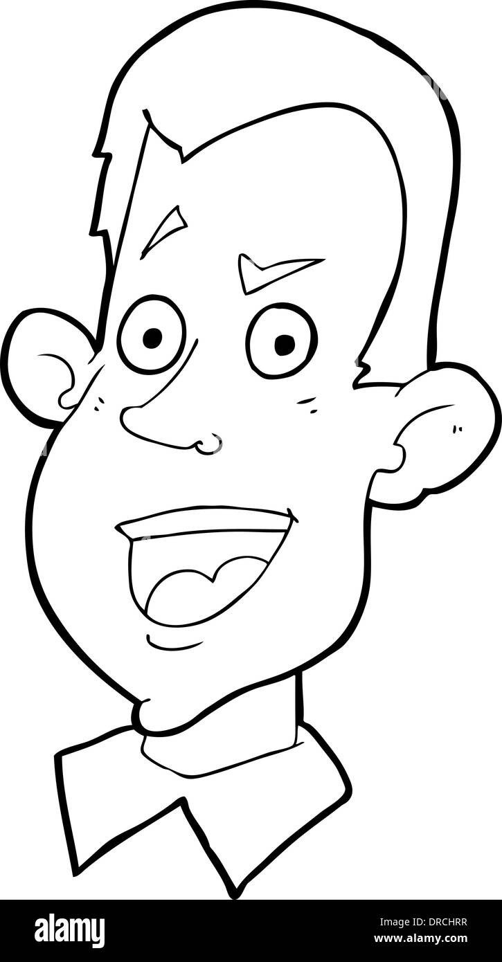 cartoon male face Stock Vector Image & Art - Alamy