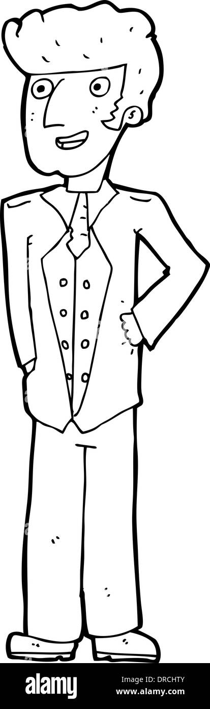 cartoon upperclass man Stock Vector Image & Art - Alamy