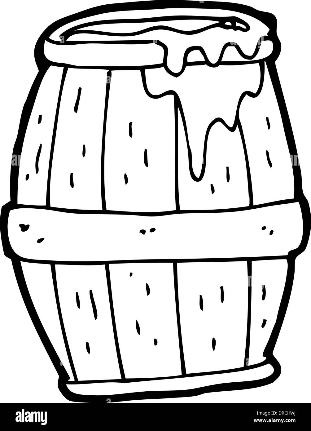 cartoon beer barrel Stock Vector Image & Art - Alamy