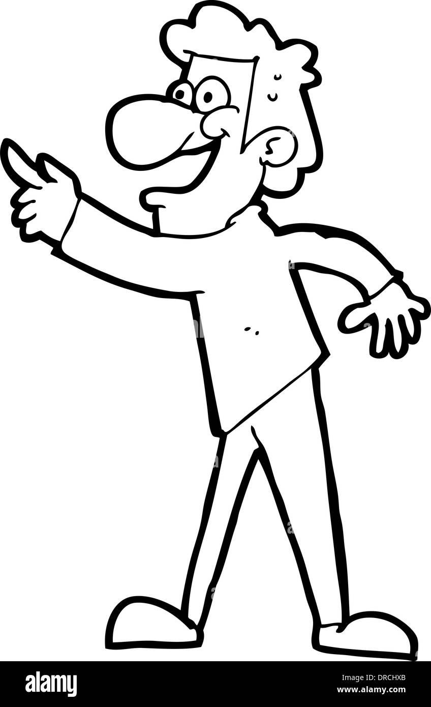 cartoon man pointing and laughing Stock Vector Image & Art - Alamy