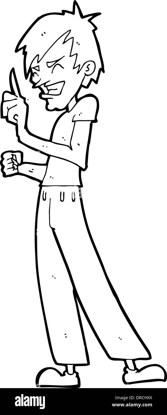 cartoon angry man arguing Stock Vector Image & Art - Alamy