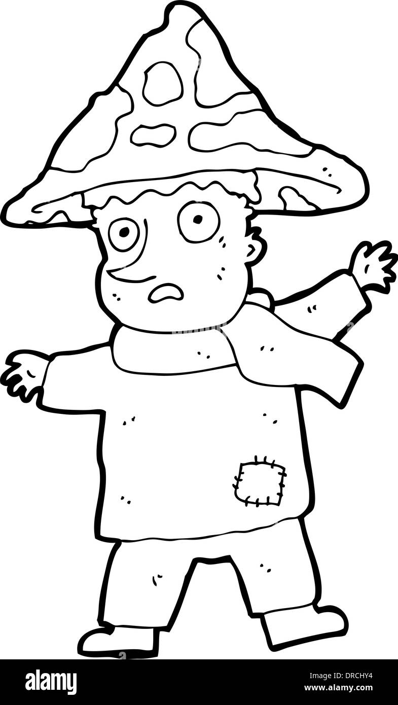 cartoon magical mushroom man Stock Vector Image & Art - Alamy