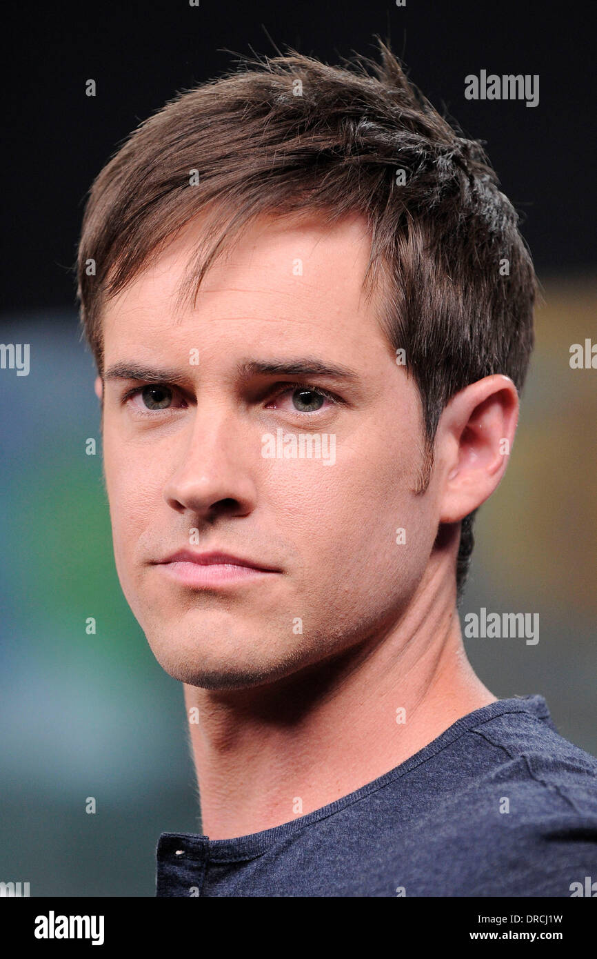 Jonathan Patrick Moore Cast of The L.A. Complex appears on MuchMusic's New.Music.Live promoting ...