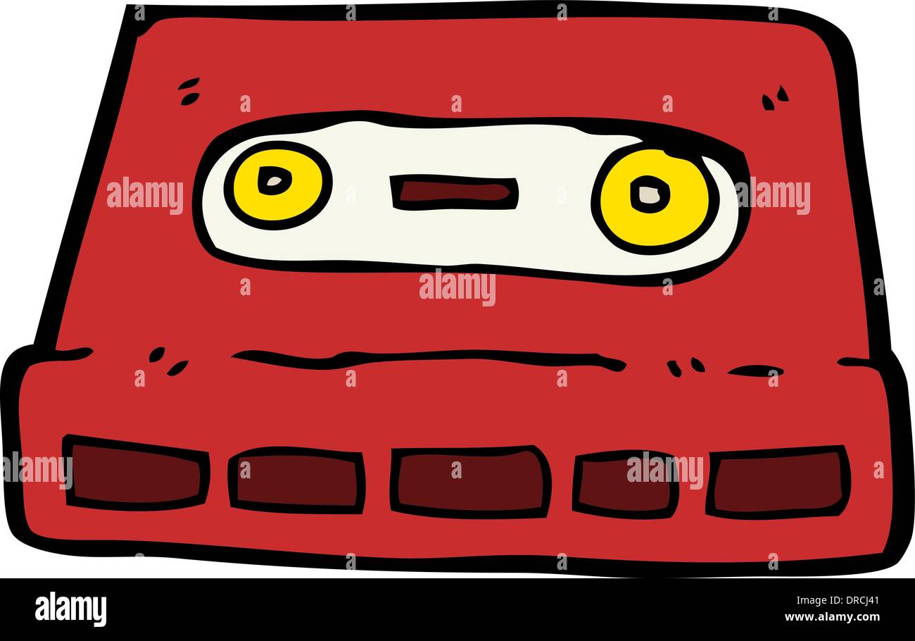 cartoon cassette tape Stock Vector Image & Art - Alamy