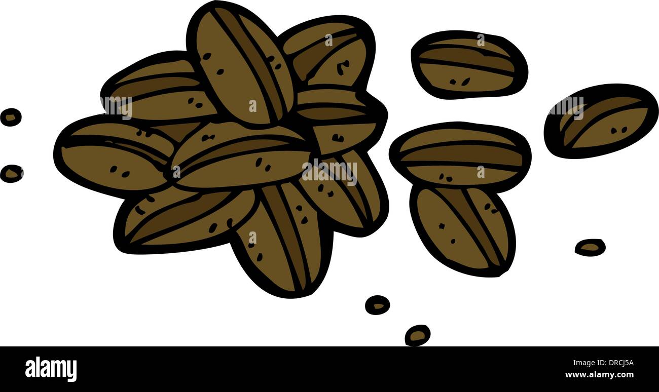 cartoon coffee beans Stock Vector Image & Art - Alamy
