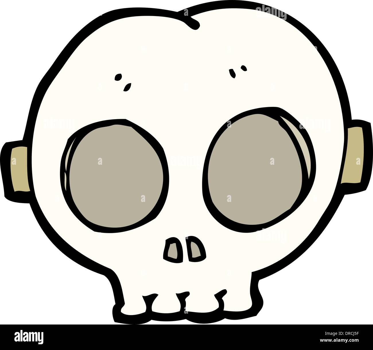 cartoon halloween skull mask Stock Vector Image & Art - Alamy