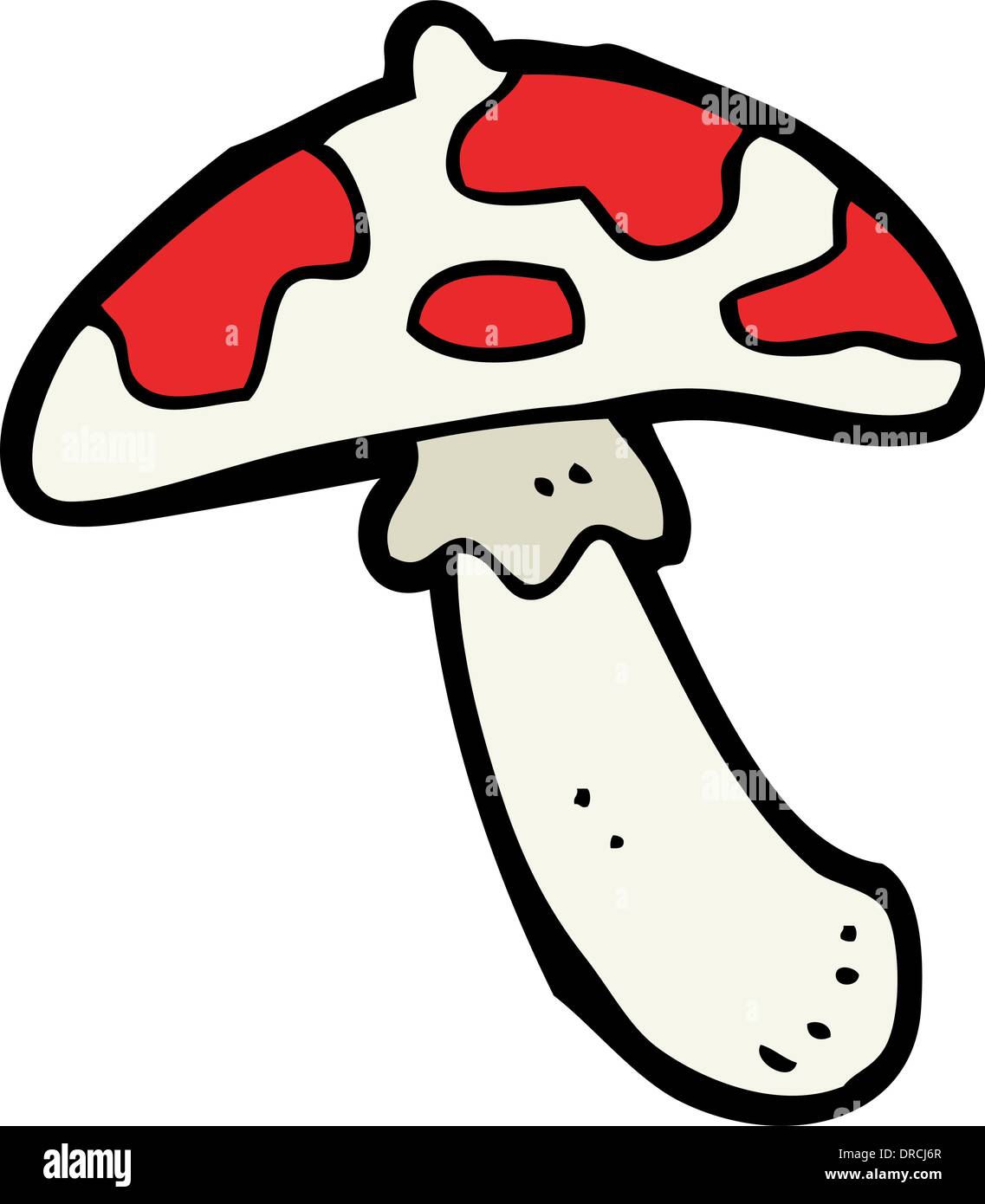 cartoon poisonous toadstool Stock Vector Image & Art - Alamy