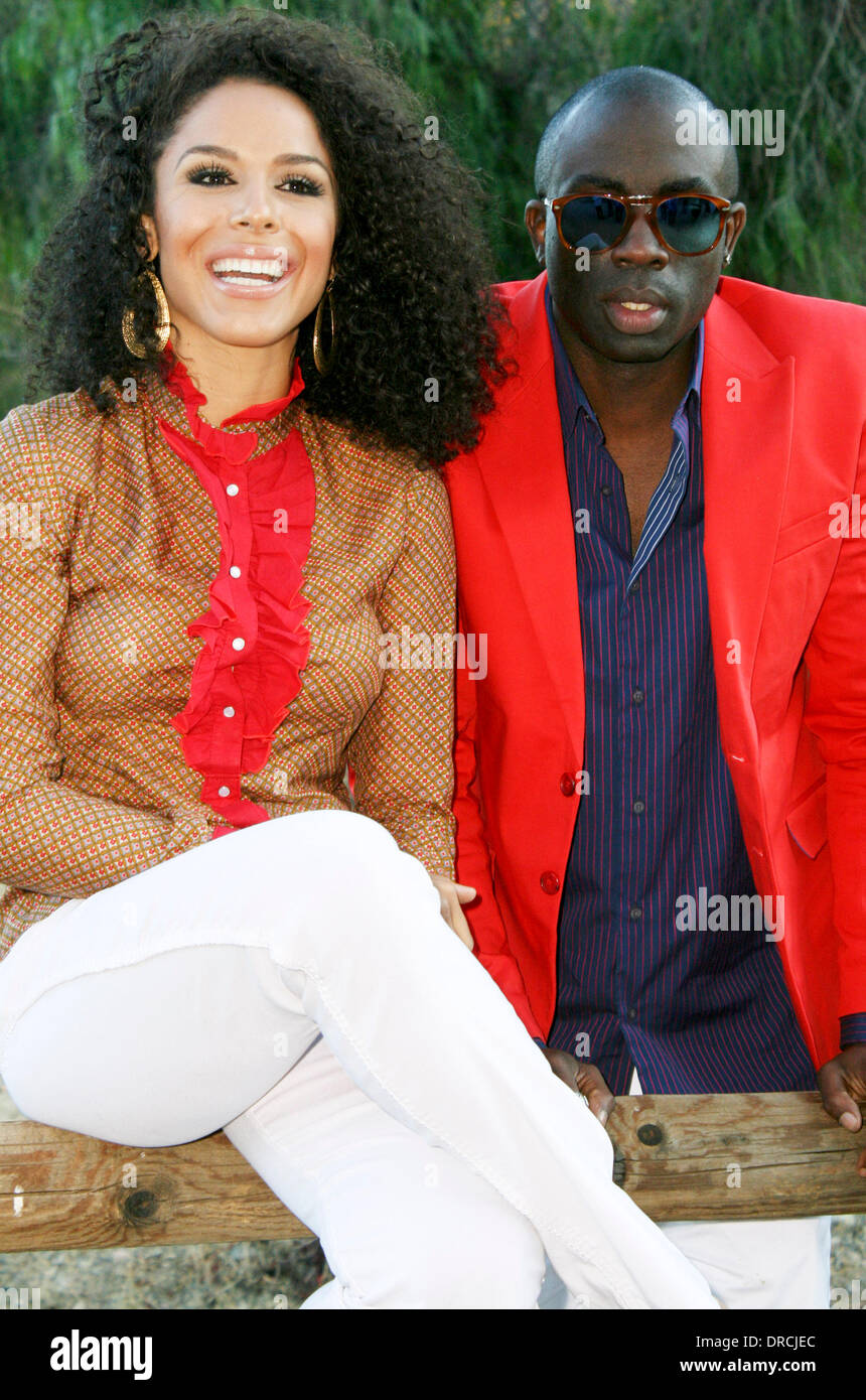 Brittany Bell and Sam Sarpong Supermodel Sam Sarpong and Miss Arizona ...