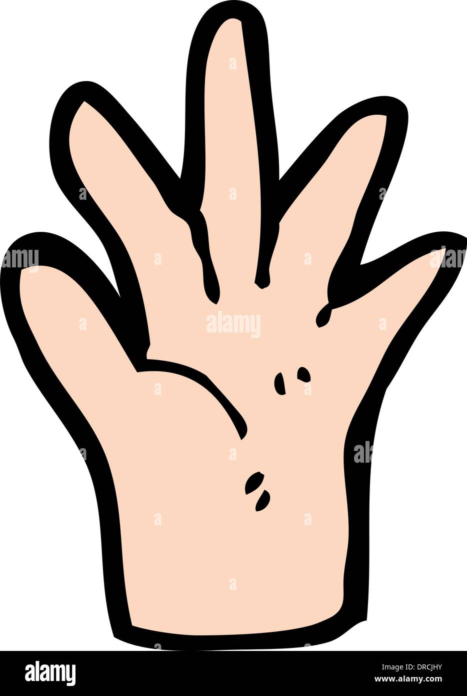 cartoon hand symbol Stock Vector Image & Art - Alamy