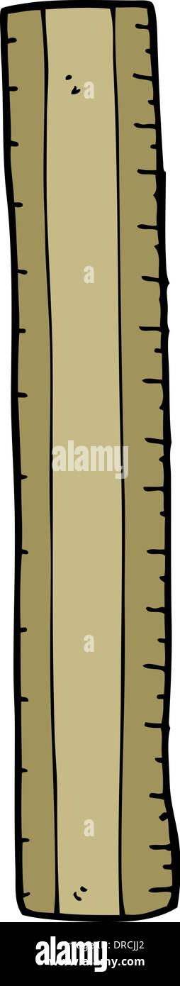 cartoon wooden ruler Stock Vector Image & Art - Alamy