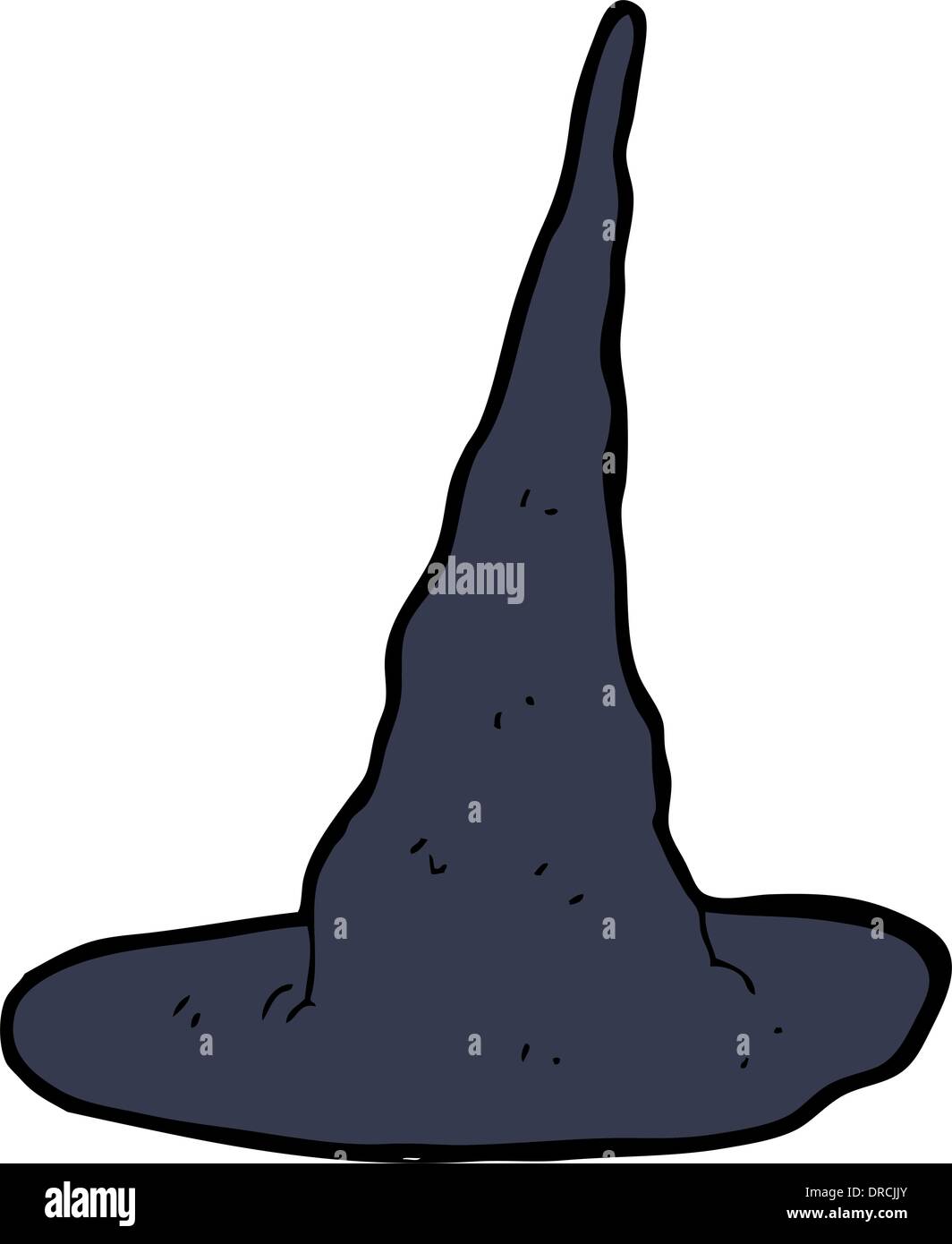 Simple drawing witch hat Stock Vector Images - Alamy