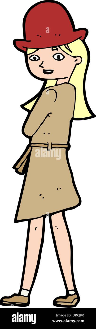 cartoon female spy Stock Vector Image & Art - Alamy
