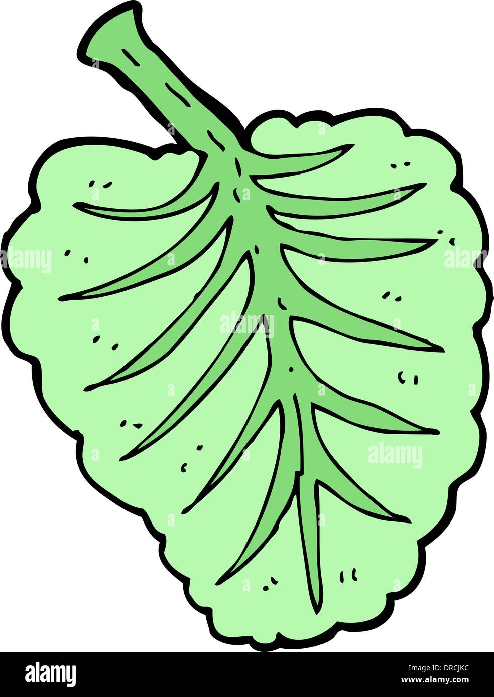 cartoon leaf symbol Stock Vector Image & Art - Alamy