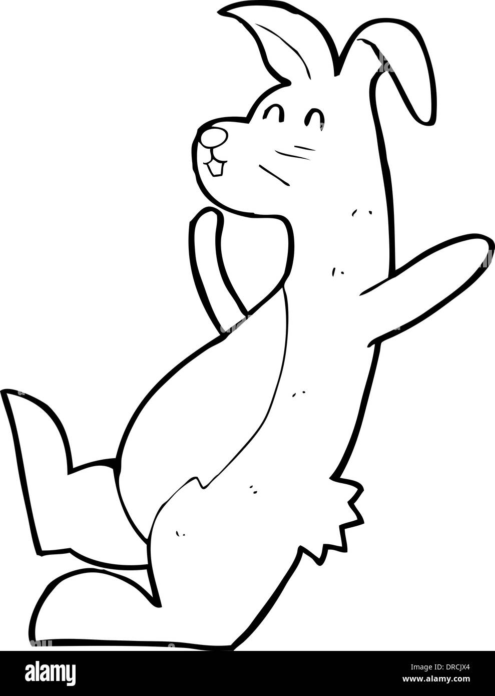 Silly hare Stock Vector Images - Alamy