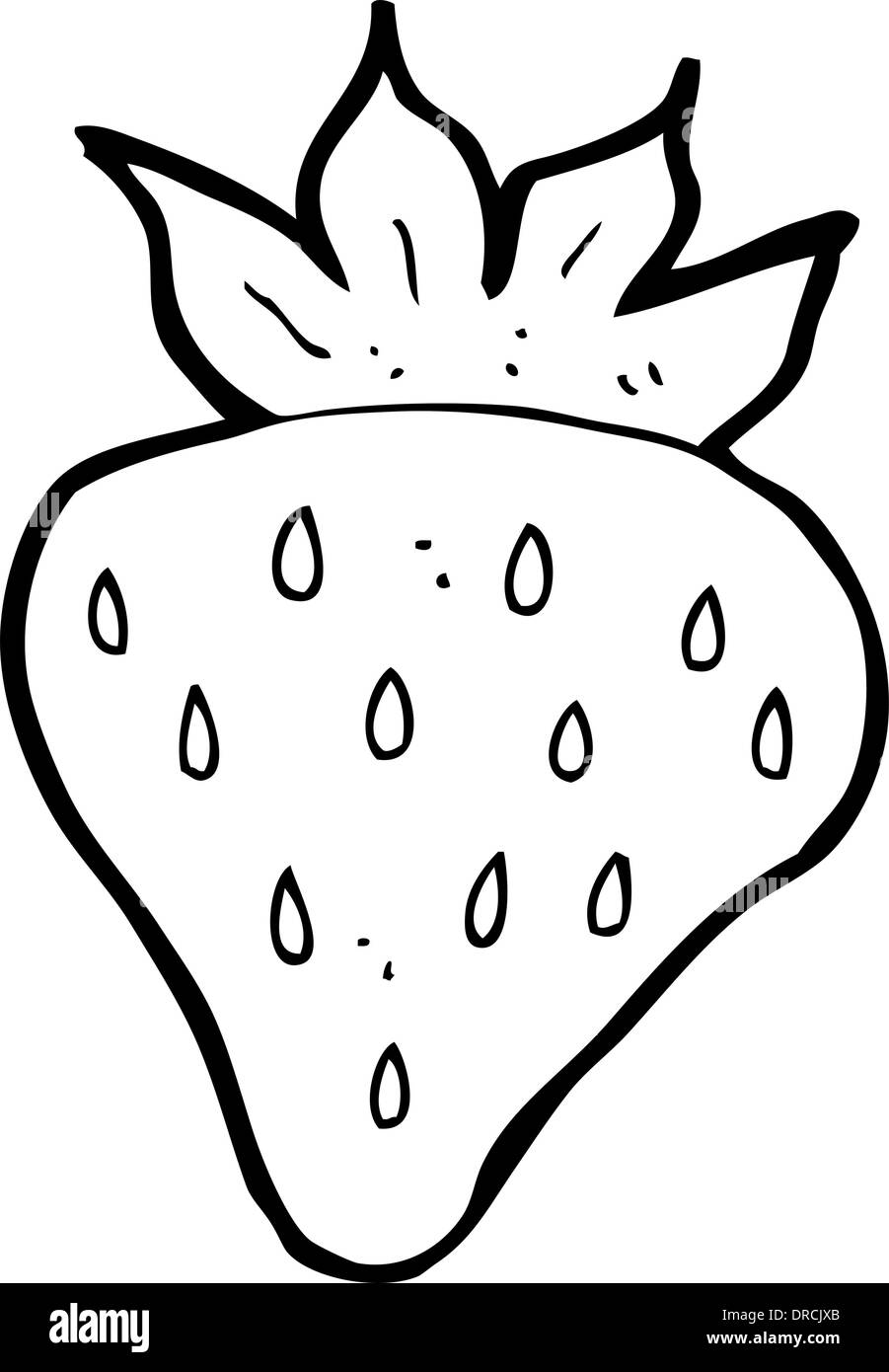 Rough strawberry Stock Vector Images - Alamy