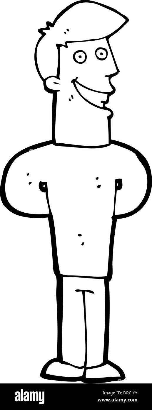 cartoon grinning man Stock Vector Image & Art - Alamy