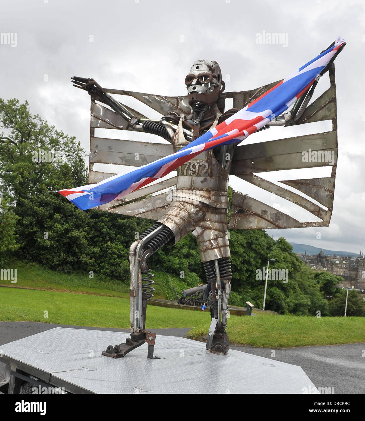 Train operator East Coast today (18July12) unveiled a sculpture of ...