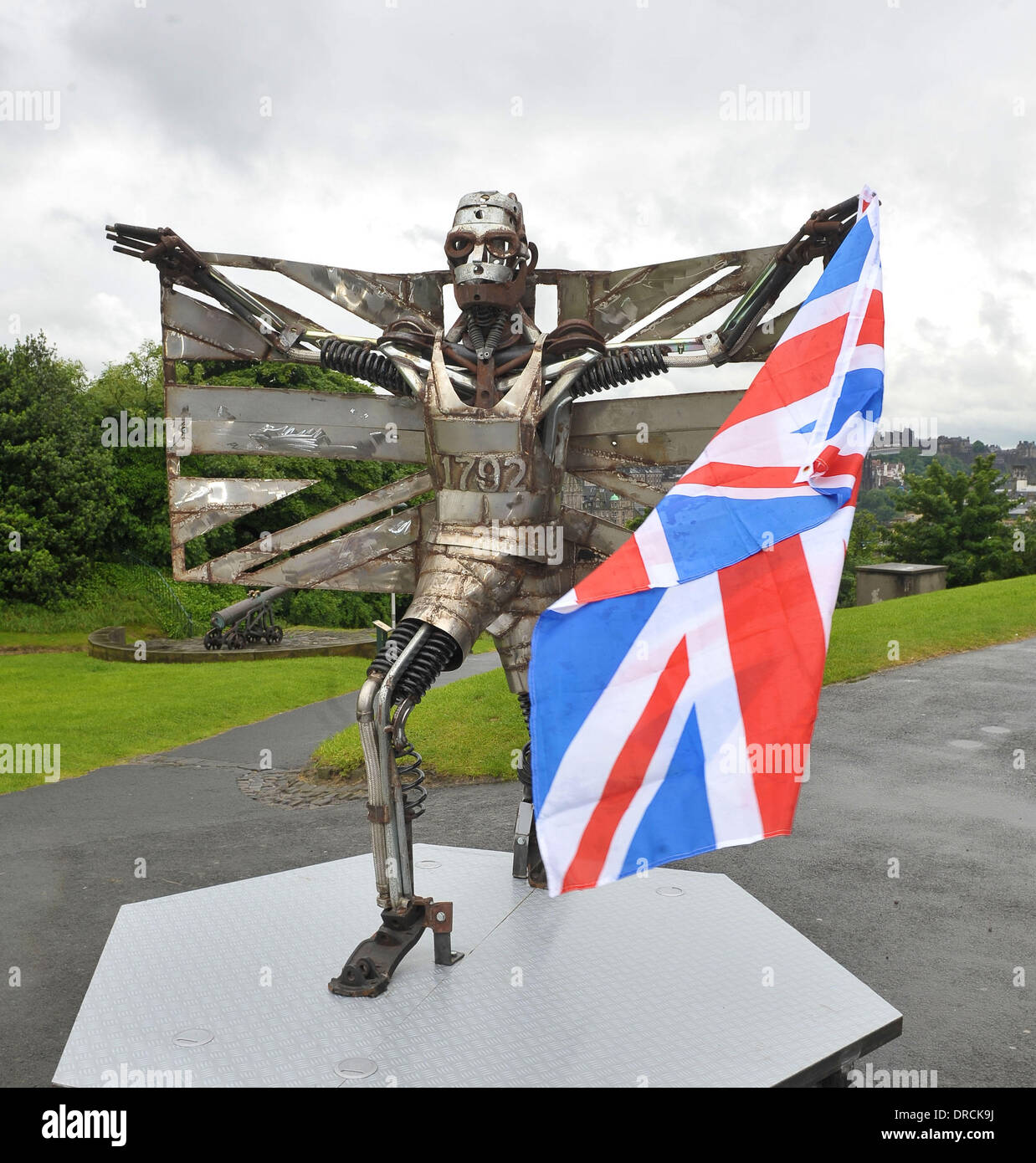 Train operator East Coast today (18July12) unveiled a sculpture of ...