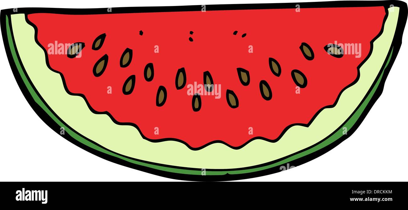 cartoon watermelon slice Stock Vector Image & Art - Alamy