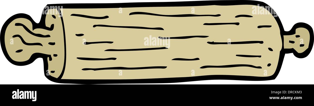 cartoon rolling pin Stock Vector Image & Art - Alamy
